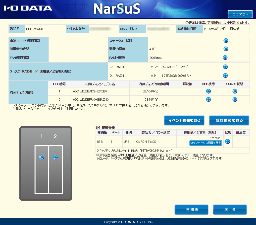 NarSuSヘルプ | アイ・オー・データ機器