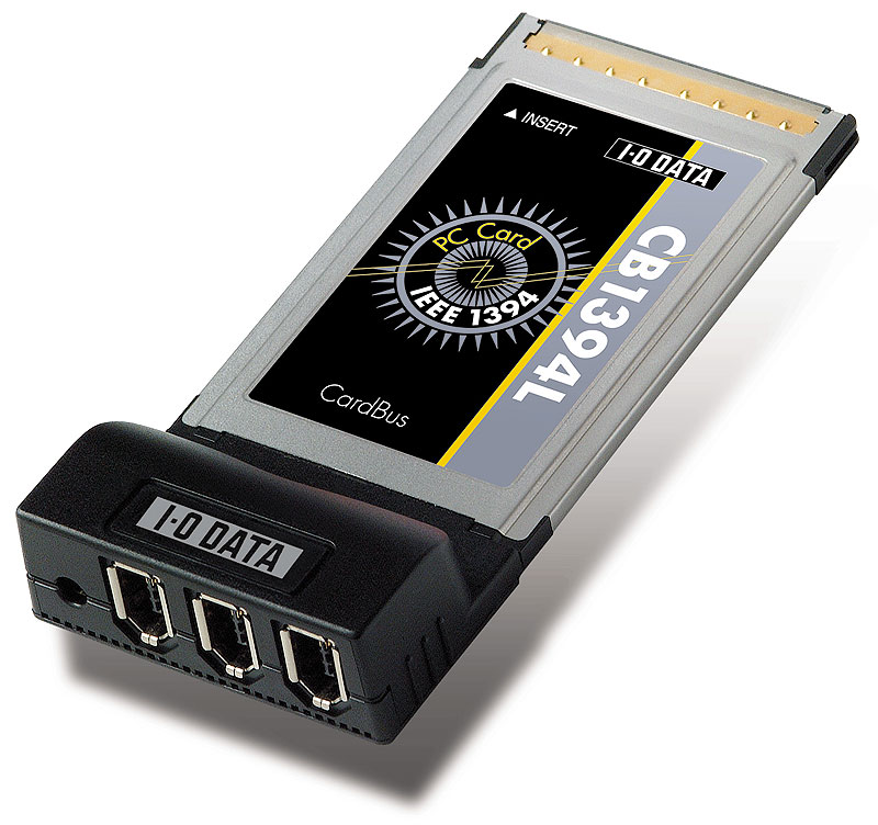 I-O DATA【CB1394L, CB1394L/DVC, 1394L-ACADP】